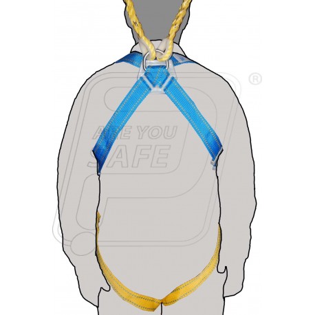 Belt FBH D.R. with shock absorbers safedot | Protector FireSafety