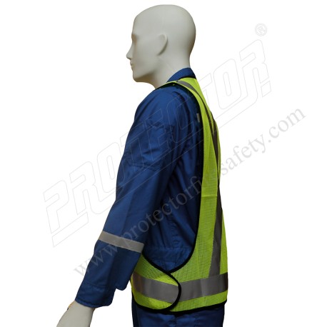 Jacket net type 3 side open reflective tape | Protector FireSafety