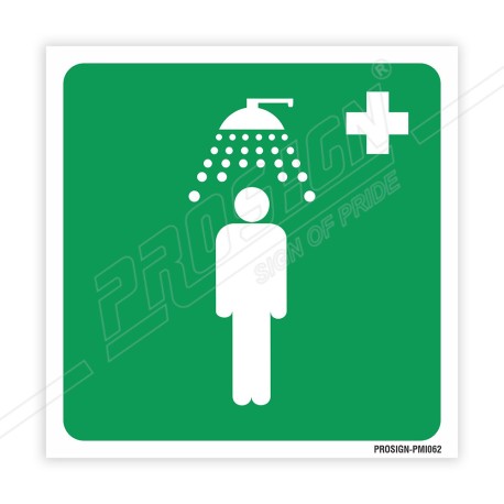 Emergency Shower IMO Sign| Protector FireSafety