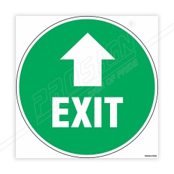 Exit Up Arrow Floor Marking Sign| Protector FireSafety
