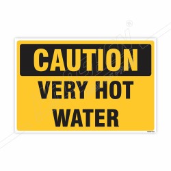 Very Hot Area Caution Sign| Protector FireSafety