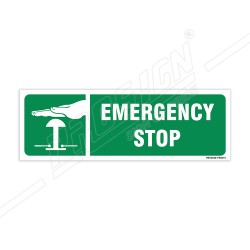 Emergency Stop Sign| Protector FireSafety