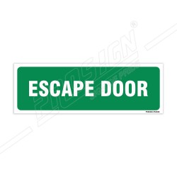 Escape Door Sign| Protector FireSafety