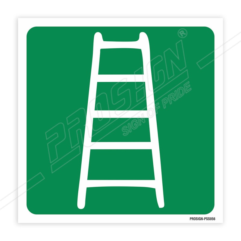 Emergency Ladder Sign| Protector FireSafety