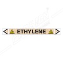 Ethylene Gas Pipe Marking Sticker Sign| Protector FireSafety