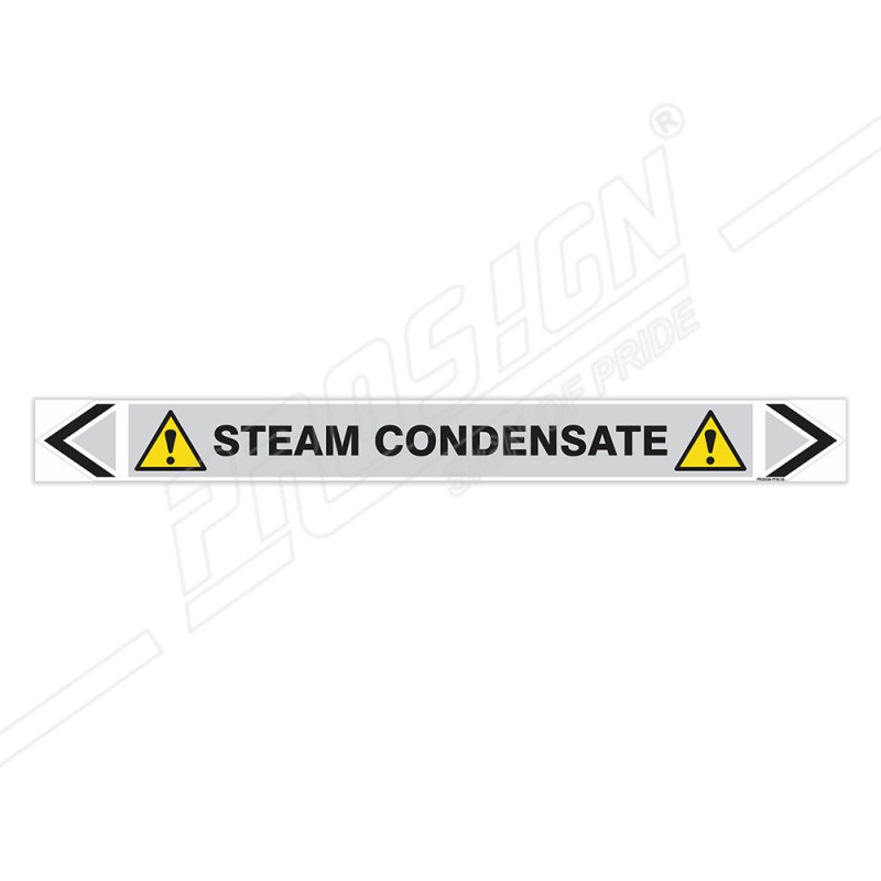 Steam Condensate Pipe Marking Sticker Sign| Protector FireSafety