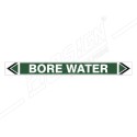 Bore Water Pipe Marking Sticker Sign| Protector FireSafety