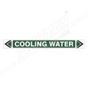 Cooling Water Pipe Marking Sticker Sign| Protector FireSafety