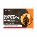 National Fire Service Week Safety Posters| Protector FireSafety