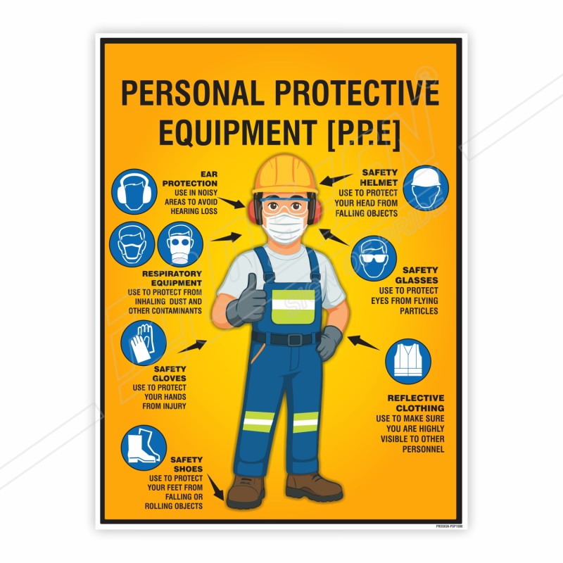 PPE Safety Posters| Protector FireSafety