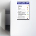 Instruction For Solvent Handling General Safety Poster| Protector ...